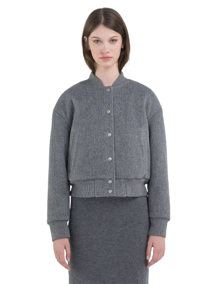 Wool-Blend Varsity Bomber Jacket – Replay Jeans UAE